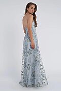 Jenny Yoo Drew Bridesmaid Dress - Whisper Blue | Floral Tulle